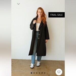 Carly Jean Los Angeles | Jackets & Coats | New Cjla Pierre Trench Coat ...